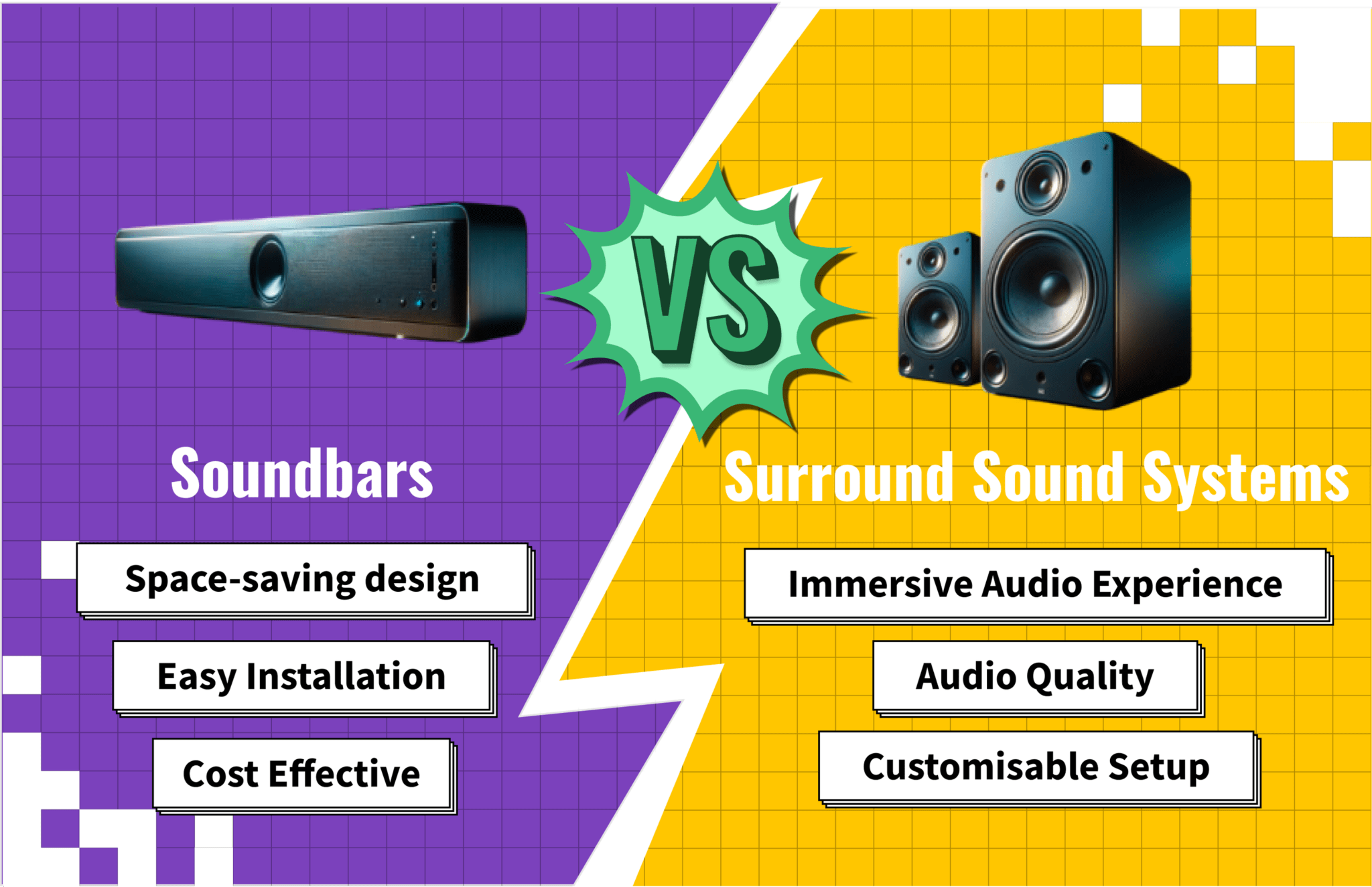 Soundbars VS Surround Sound Systems | Which Is Better?