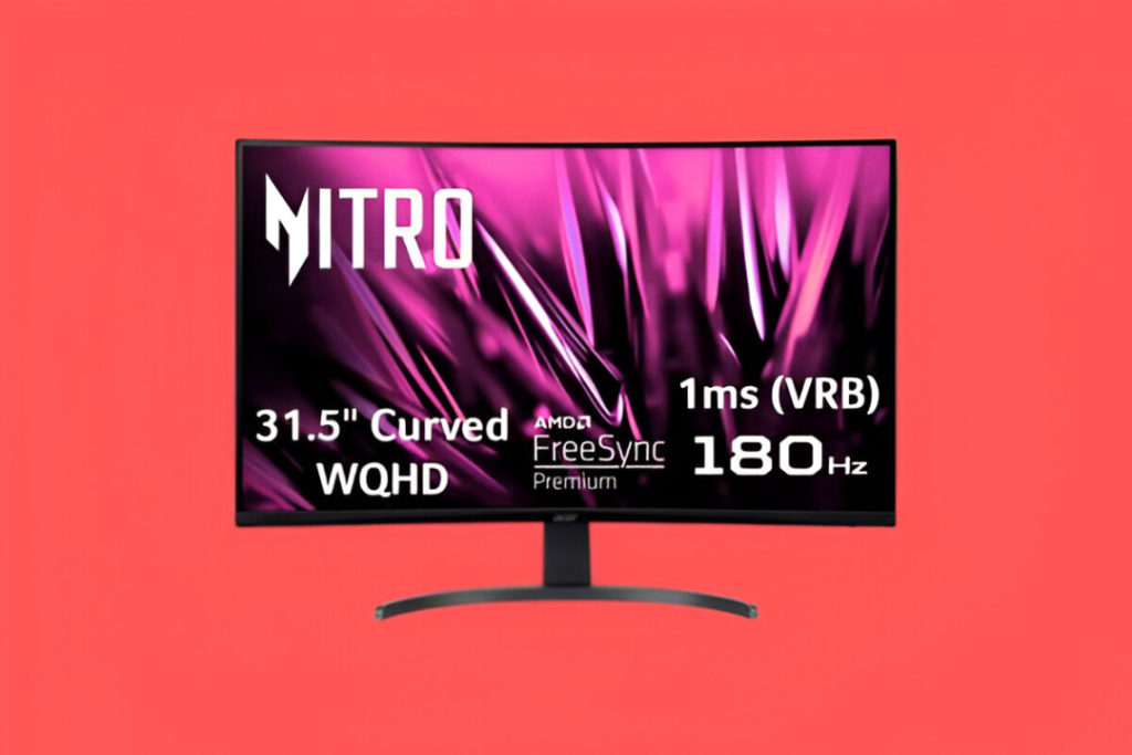This Acer Nitro 31.5" Curved Gaming Monitor Is $260 Off, and Brings a ...