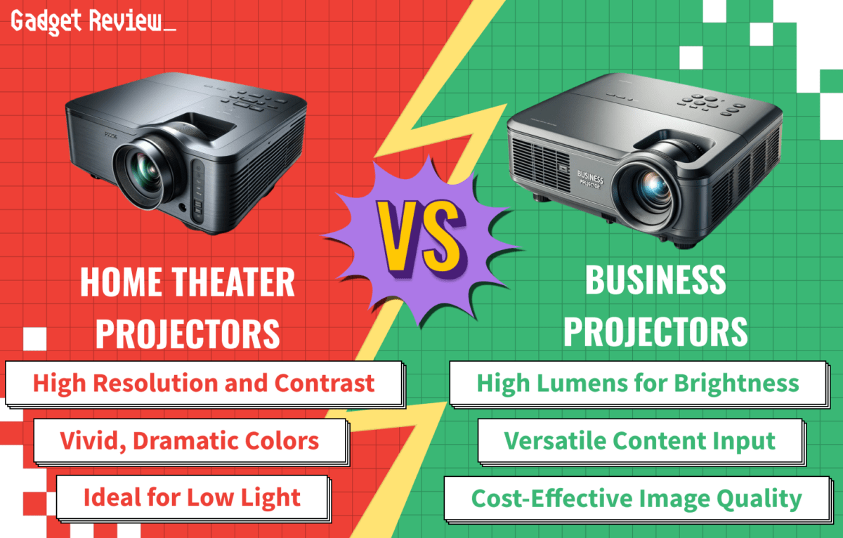 Home Theater Vs Business Projector | What's The Difference?