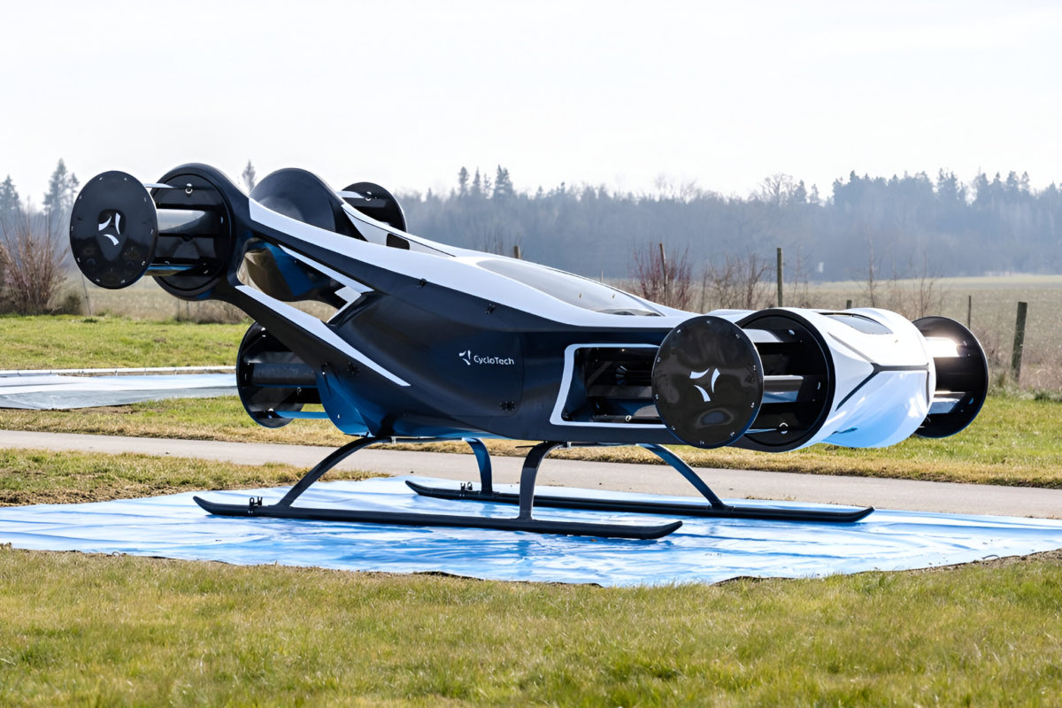 The Flying Barrels: Cyclotech's Revolutionary Blackbird eVTOL - Gadget ...