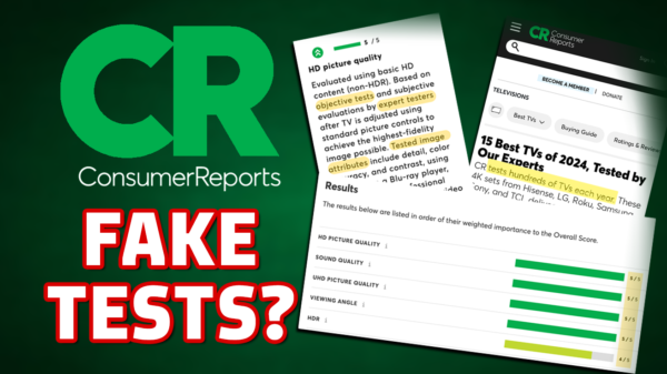 3 Year Investigation Reveals that 75% of Consumer Reports’ Reviews in ...