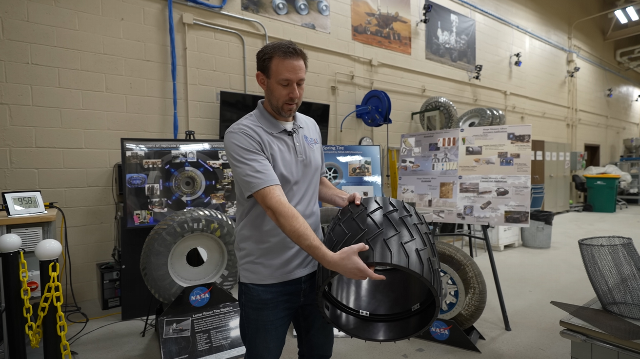 How NASA Reinvented the Wheel with "Unbreakable" Metal - Gadget Review