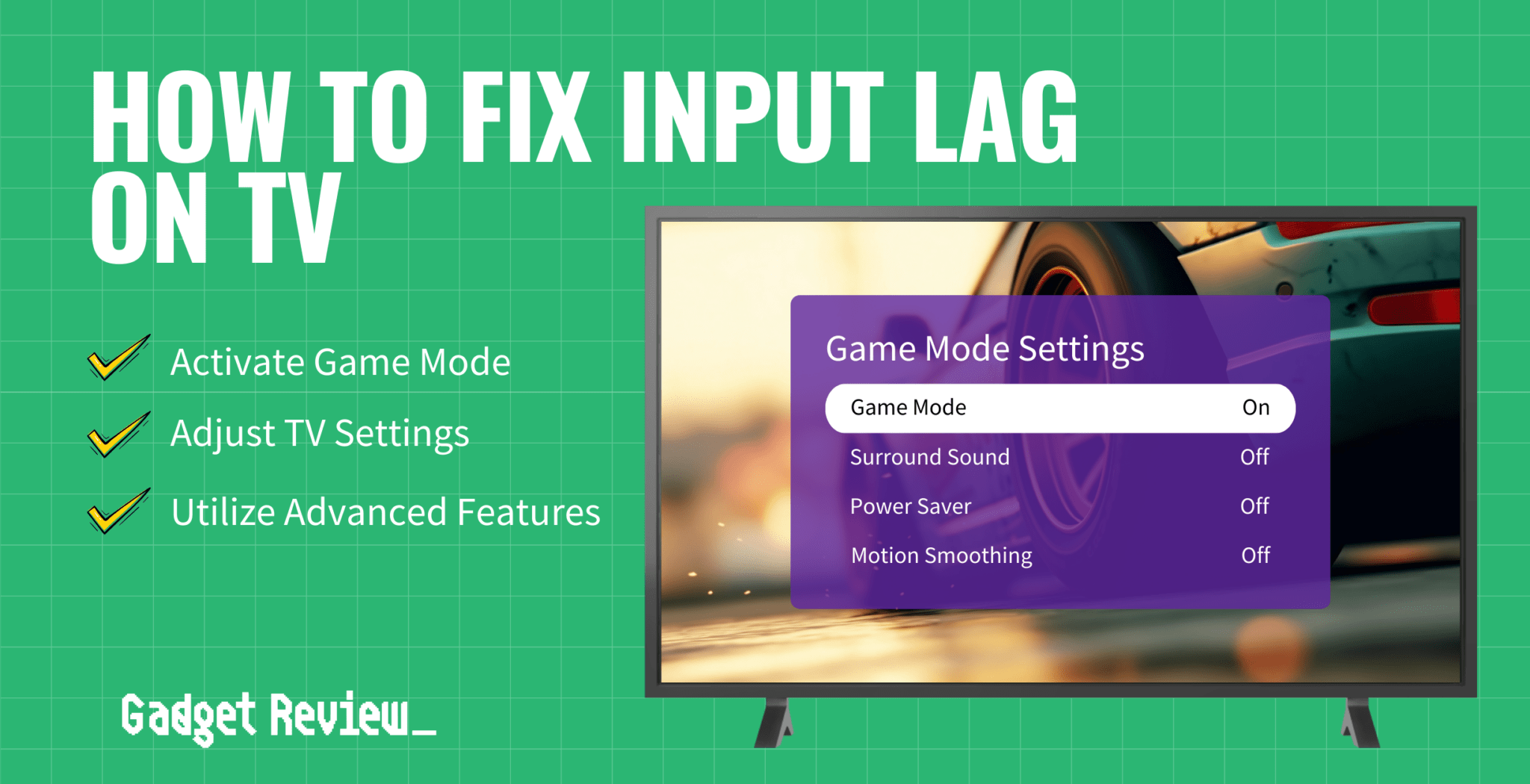 How To Fix Input Lag On TV | Prevent TVs Lagging For Gaming