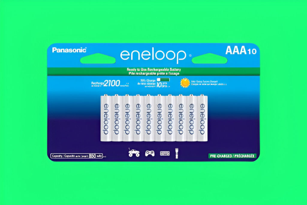 Panasonic Eneloop AAA Rechargeable Batteries (10-Pack) — Now $19.14 ...