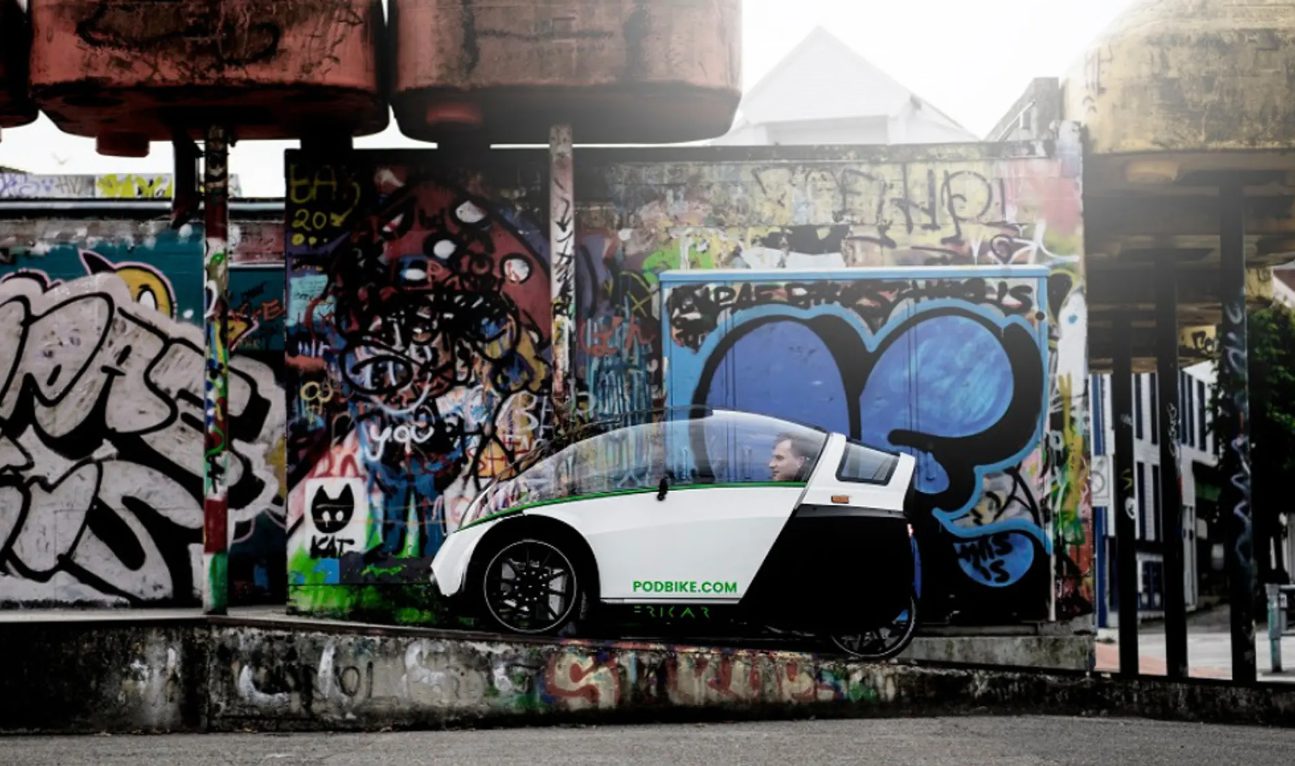 Podbike Frikar: The Egg-Shaped Future of Urban Transport Has Arrived ...