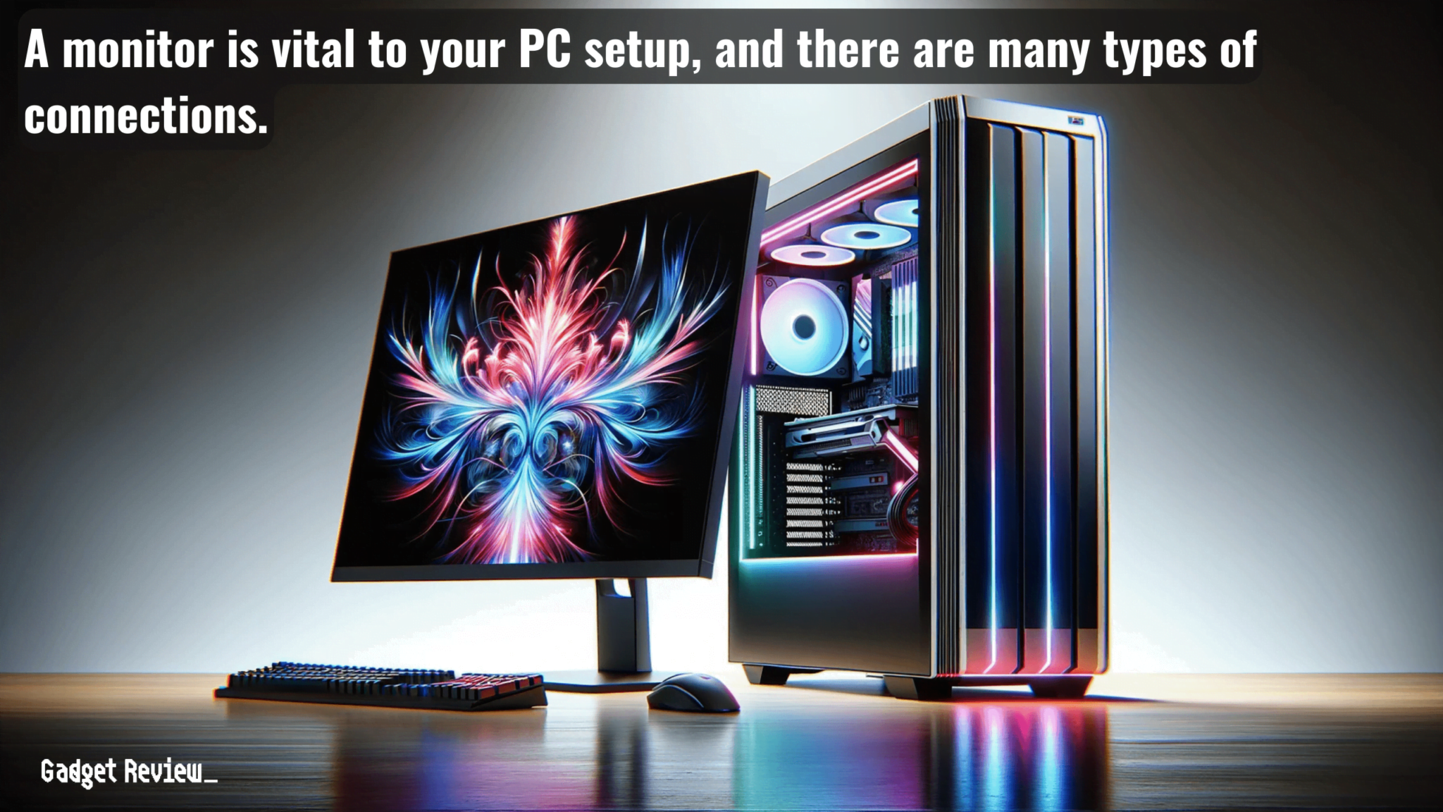 How to Connect a Monitor to a PC | Monitor To Computer Setup