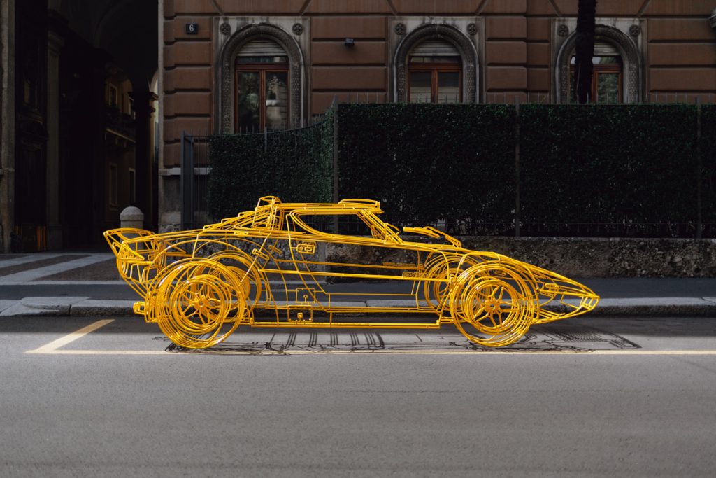 Wire Art Meets Rally Legend Benedict Radcliffe's Stratos Sculpture ...