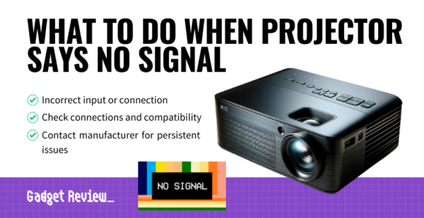 What To Do When Projector Says No Signal