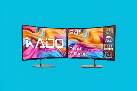 This Kado Dual 24-Inch Curved Monitor Setup Is 5% Off – Immersive Dual ...