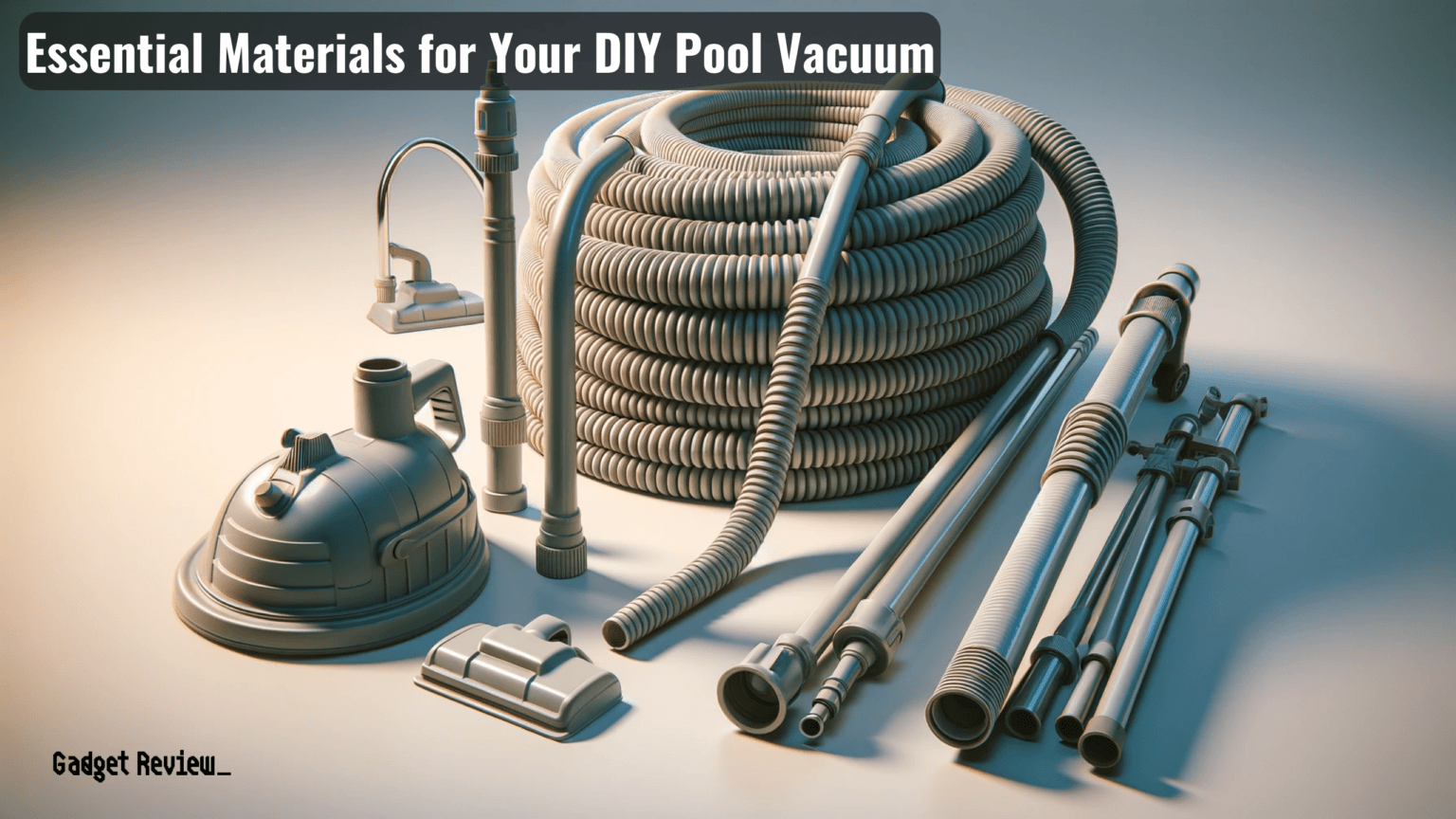 How To Make A Pool Vacuum Cleaner | DIY Handheld Swimming Pool Vacuum