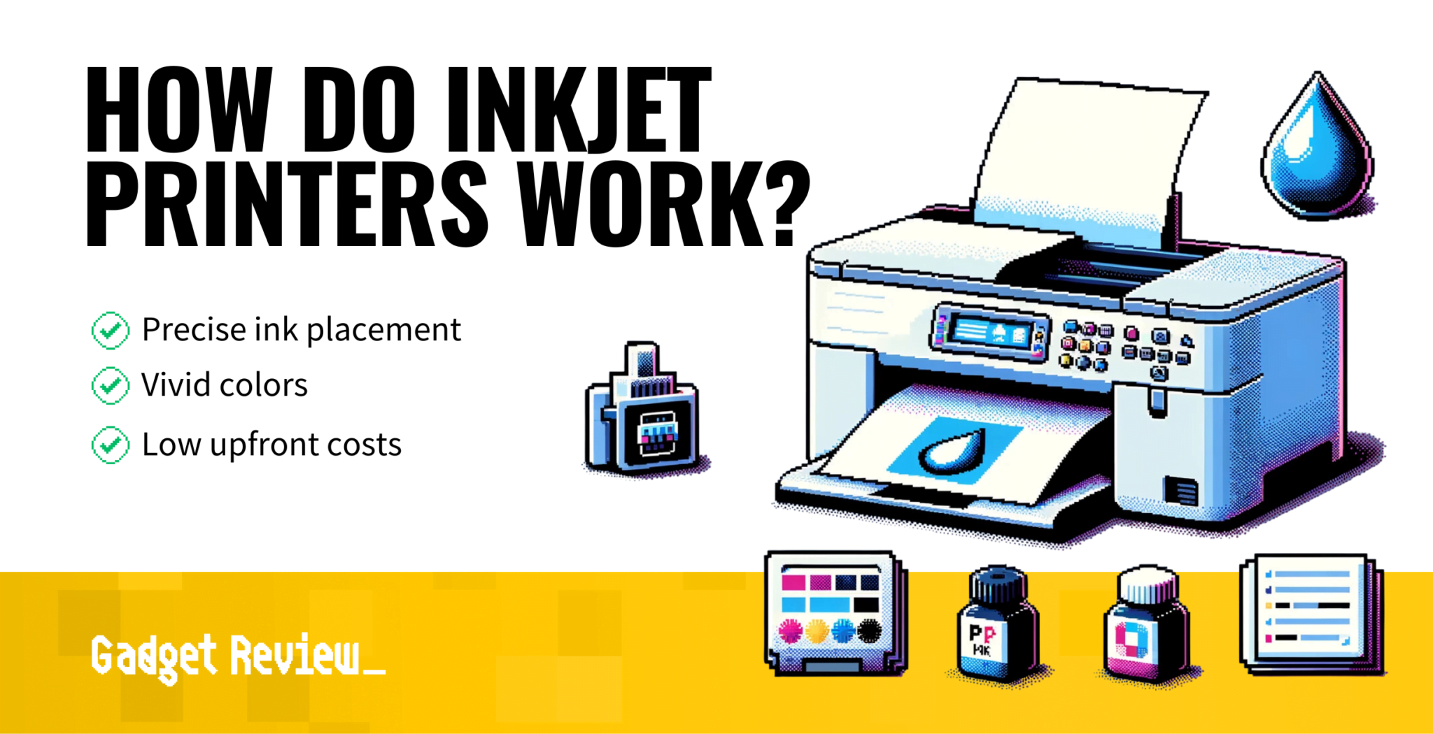 How Do Inkjet Printers Work | Modern Inkjet Printers