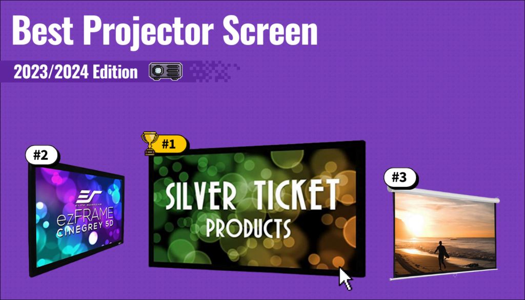 Best Projector Screen ~ Top Theater Projection Screens
