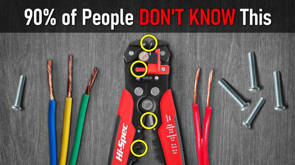 9 Things Your Wire Strippers Actually Do (And Why They’re Essential ...