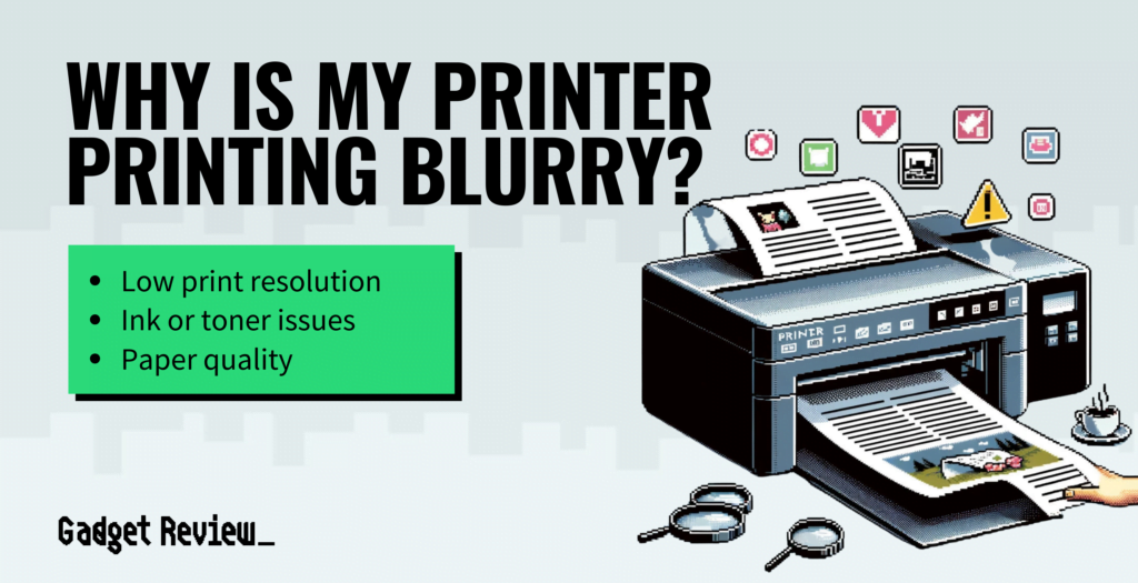 How To Fix Blurry Printing | Fixing Blurry Printing