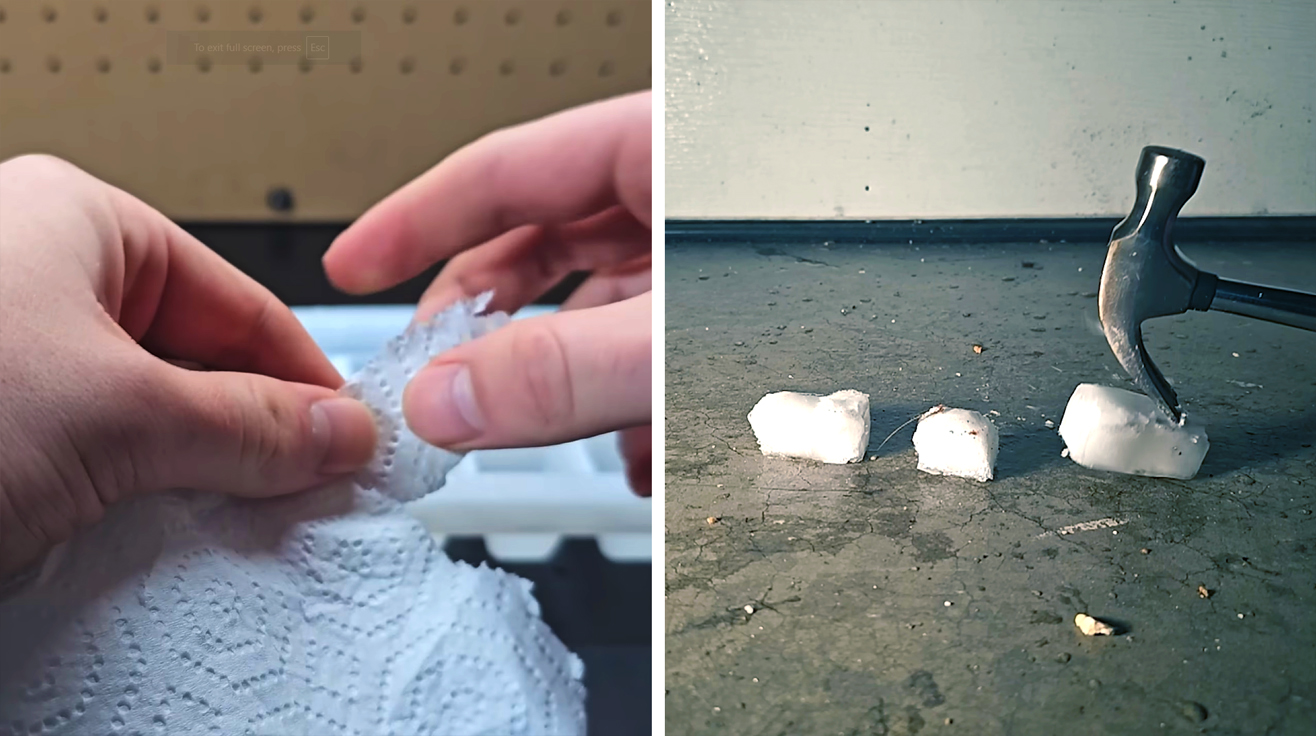 How Strong Can Ice Really Get? Meet the World's Strongest Ice Hammer ...