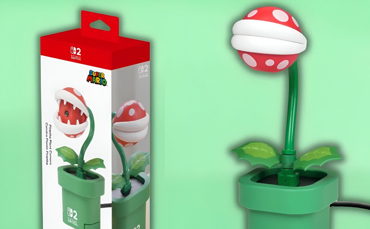 The Piranha Plant Camera: Nintendo Switch 2's Coolest Accessory ...