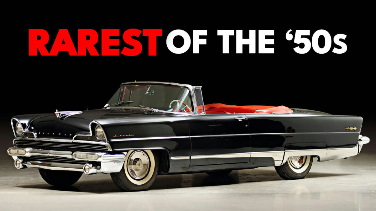12 of the Rarest Hidden Gems of 1950s Classic American Cars - Gadget Review