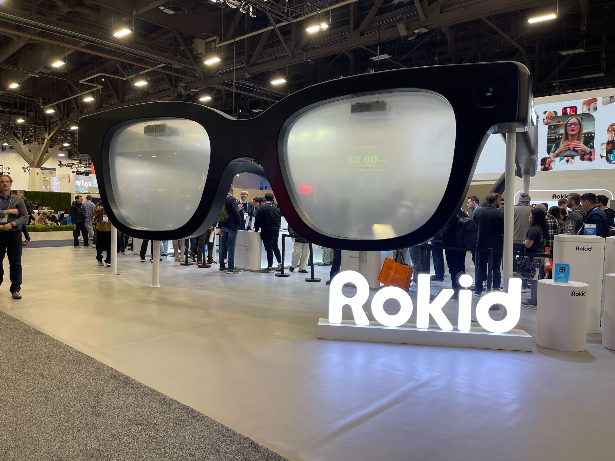 CES 2026: Rokid’s Voice-Activated AI Glasses Can Pay for Your Coffee ...