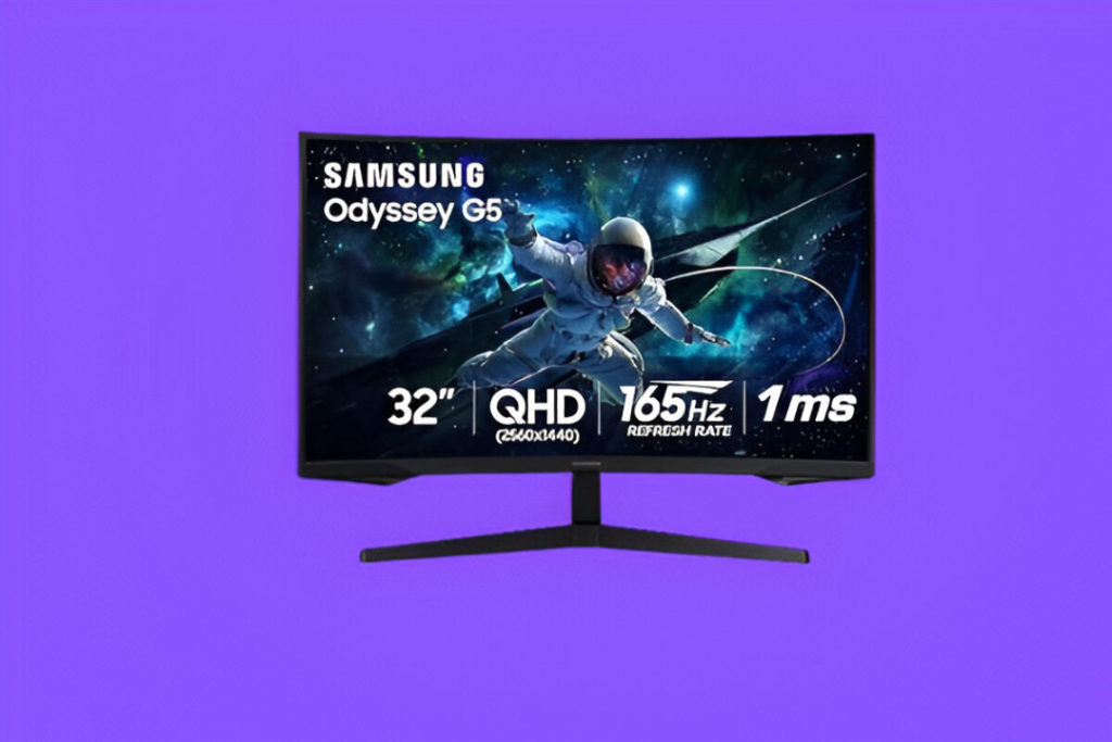 This Samsung Odyssey G55C 32” Curved Gaming Monitor Is 34% Off - QHD ...