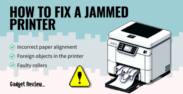 How To Fix A Jammed Printer | How To Unjam A Printer