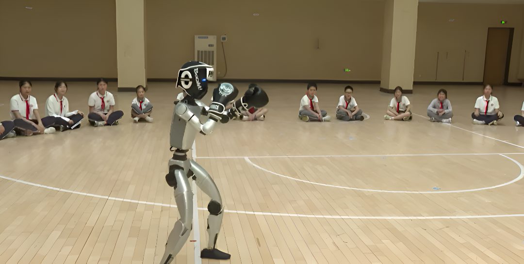 Unitree's Combat Robots Turn School Gym Into Boxing Arena - Gadget Review