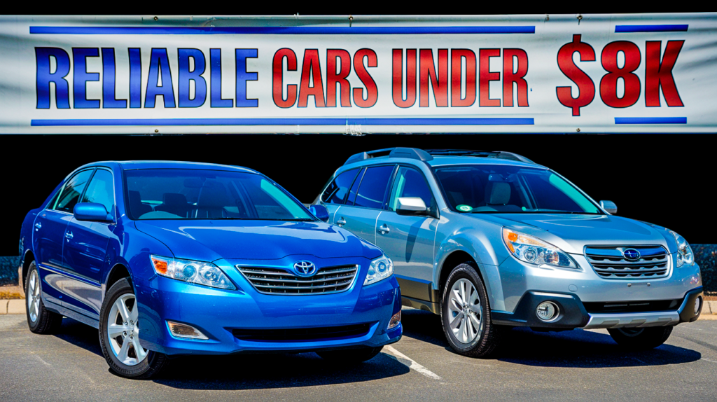 5 Super Reliable Used Cars Under $8K That Will Last a Lifetime - Gadget Review