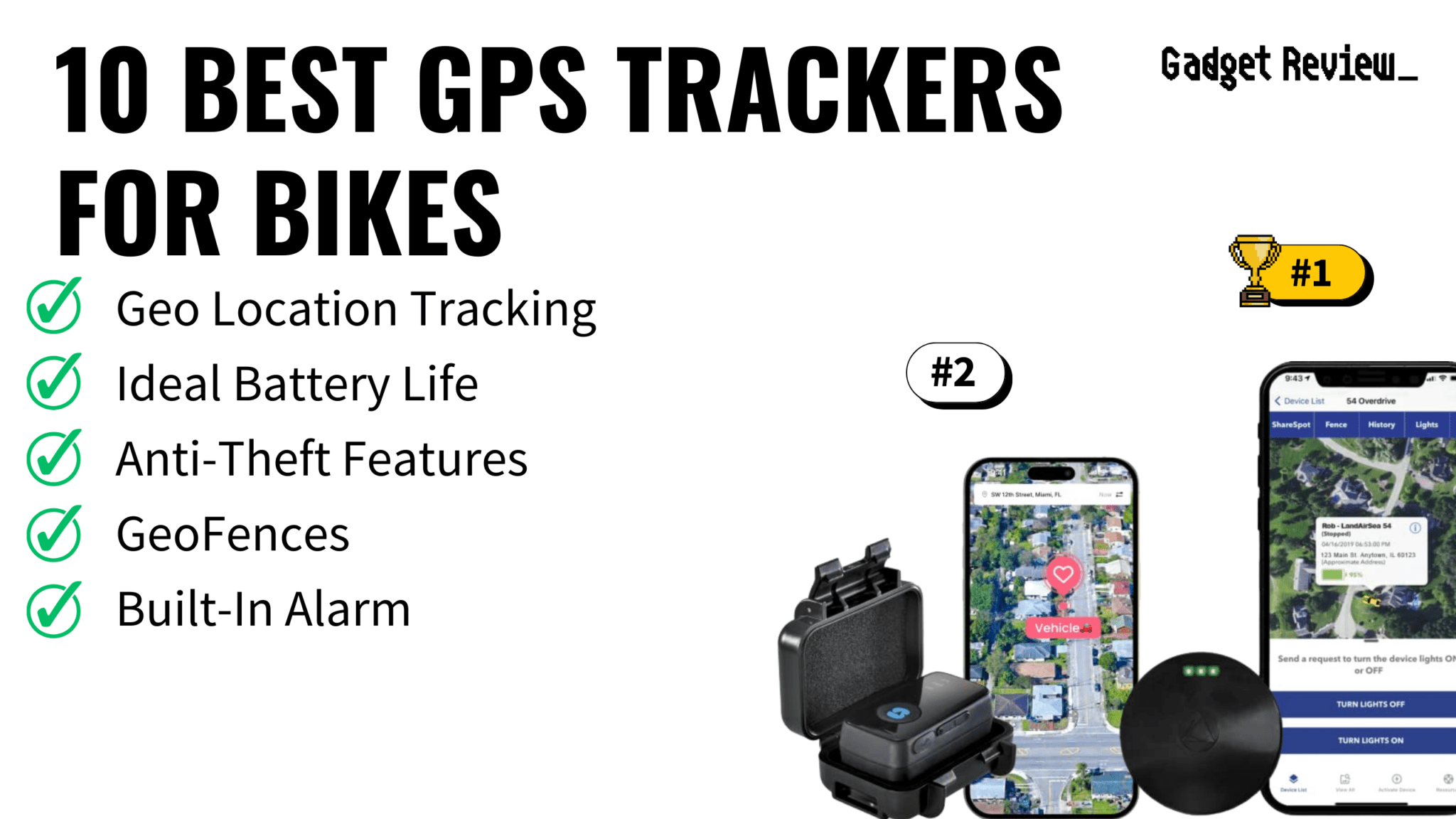 10 Best GPS Trackers for Bikes ~ Best Anti-Theft Bicycle Trackers