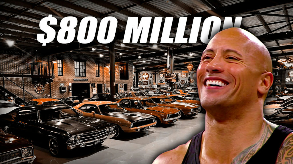 Behind Closed Doors: The Rock’s Multi-Million Dollar Muscle Car ...
