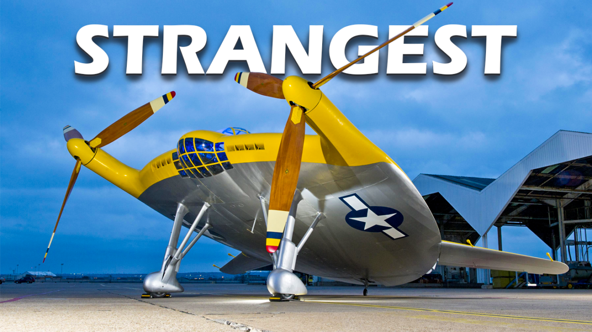 Top 15 Oddest Aircraft Designs, Including The Flying Pancake - Gadget ...