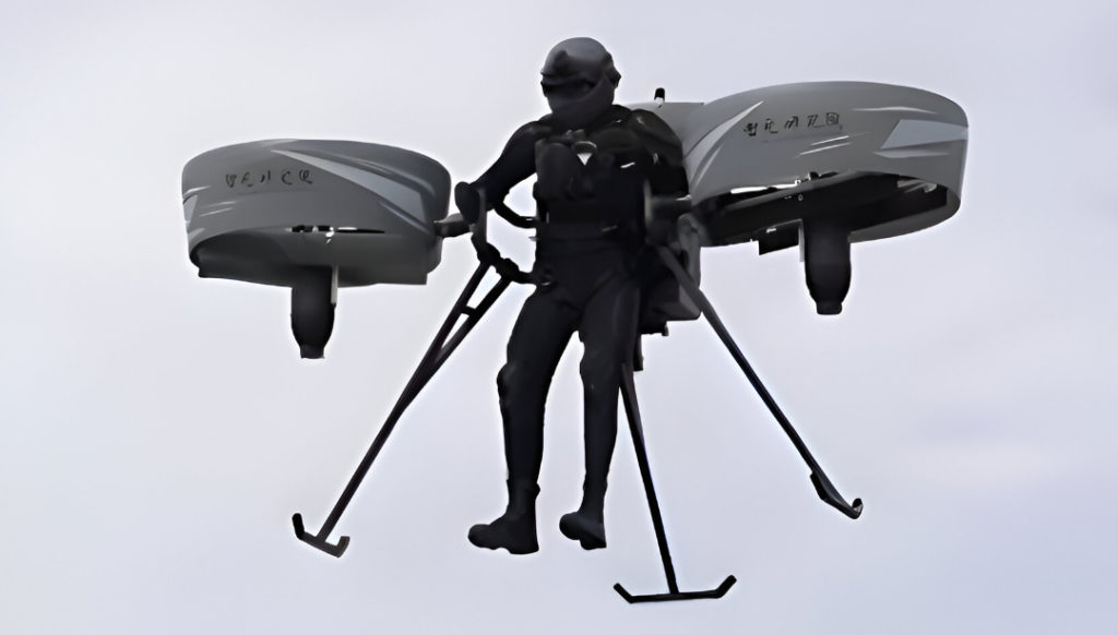 China Unveils World's First Wearable eVTOL with Tri-Ducted Propulsion ...