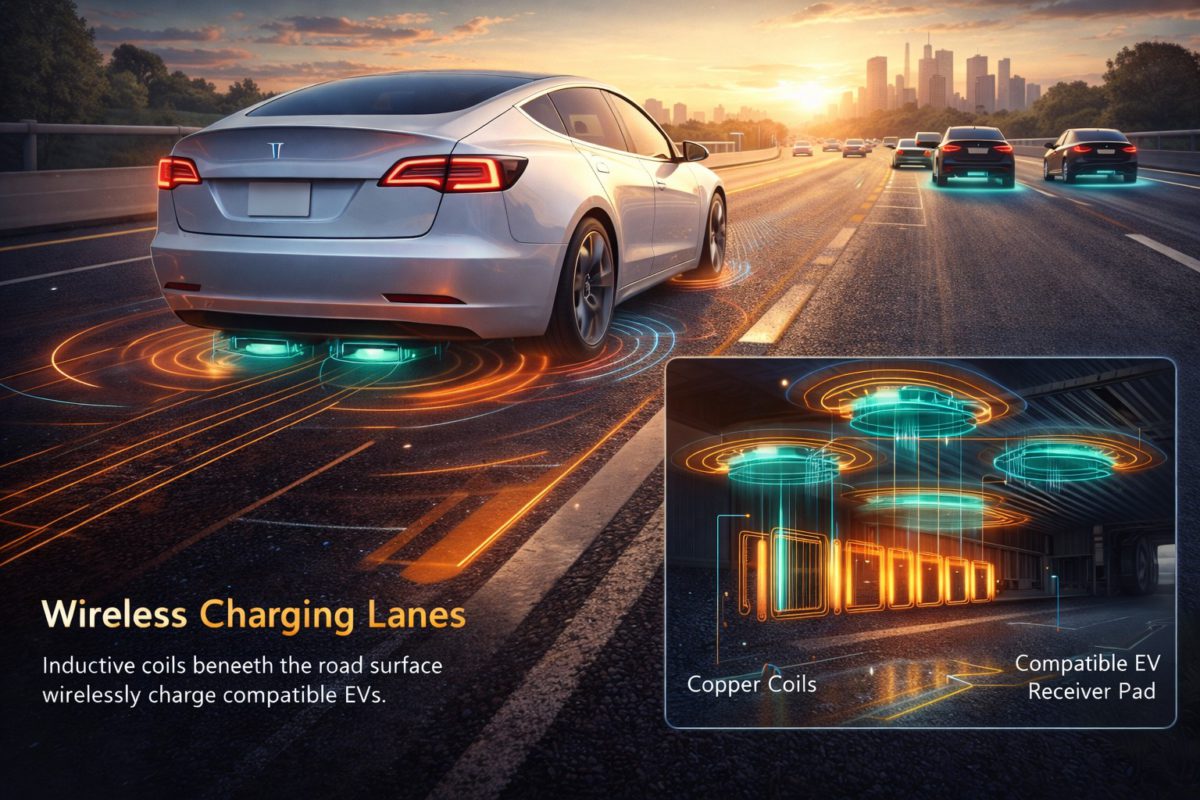 Florida Highway Will Charge Electric Vehicles While You Drive - Gadget ...