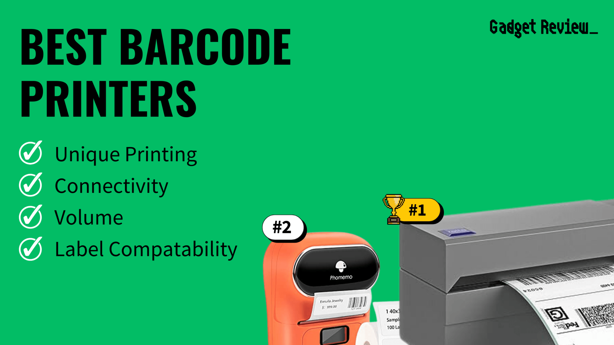 Best Barcode Printers | Top Printers for Small Business