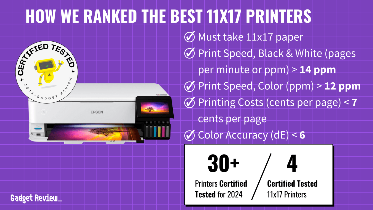 Best 11x17 Printer 2024 ~ Top Printers for Tabloid Paper