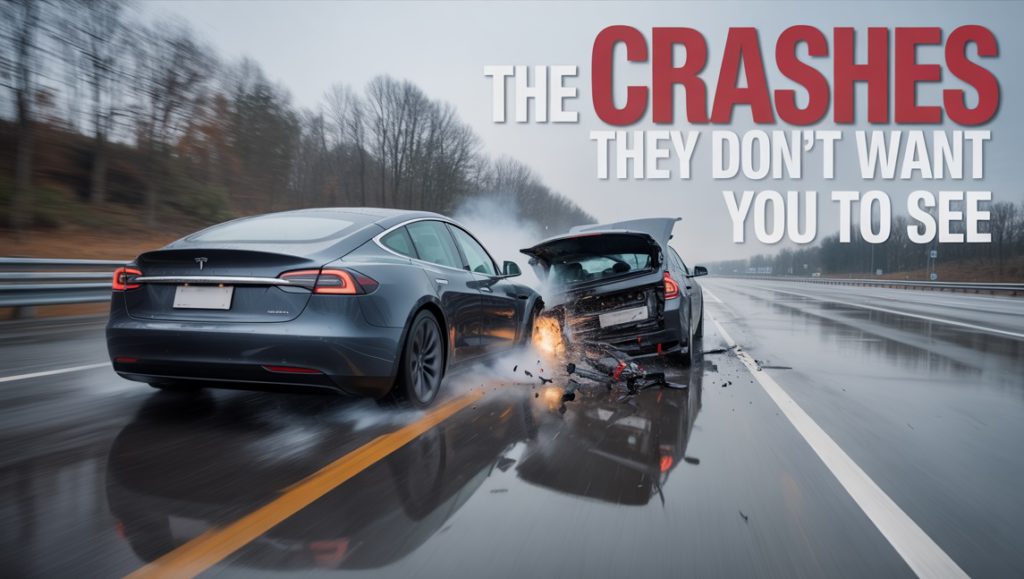 Seven Crashes and Complete Secrecy: Tesla's Driverless Robotaxis Hit ...