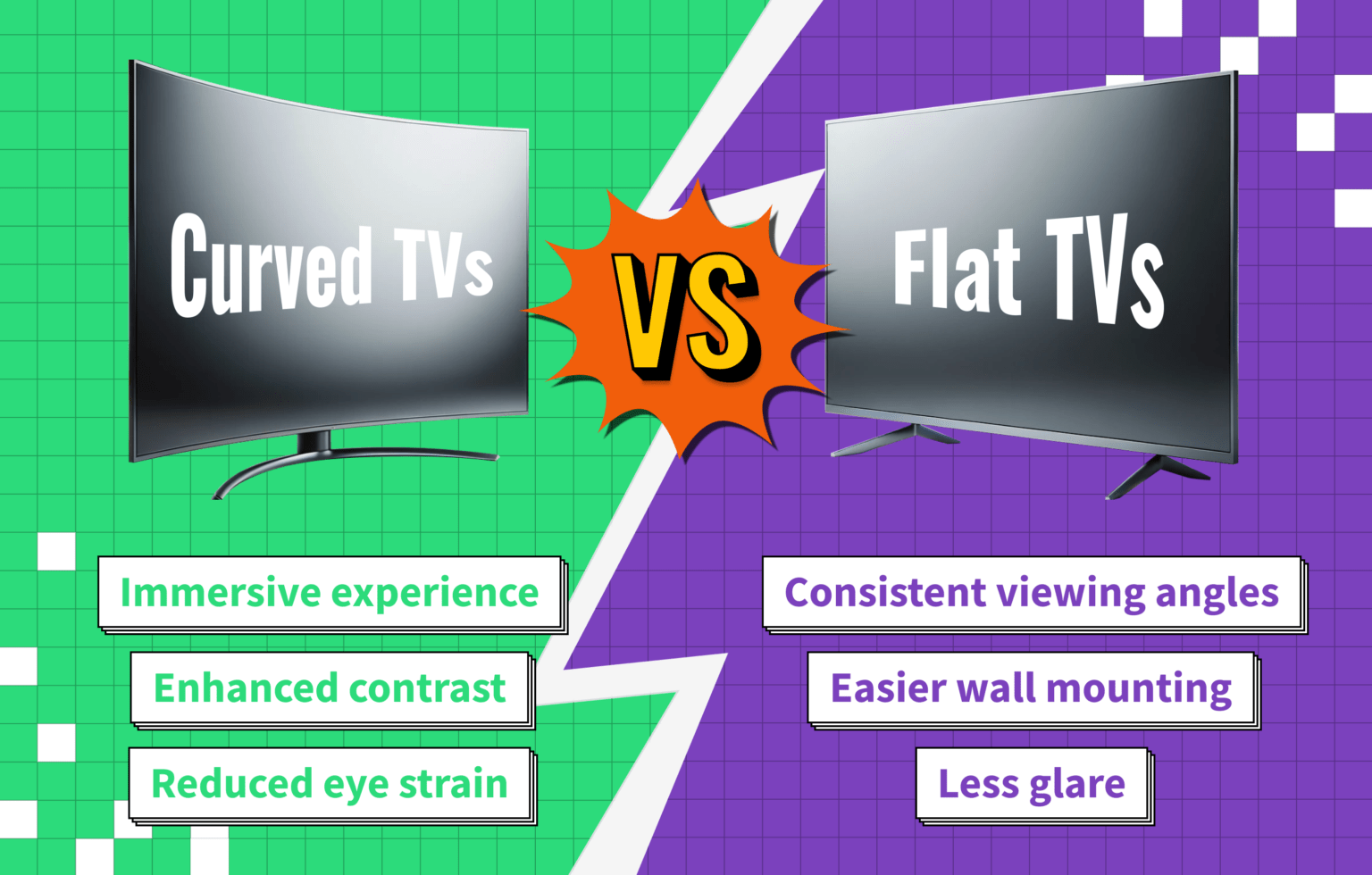 Curved TV vs Flat | The Popular Flat or Curved Screen Debate