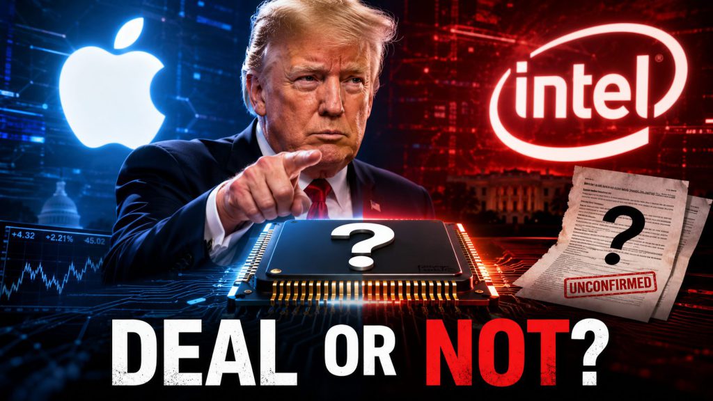 Trump Claims Apple-Intel Chip Deal - Neither Company Confirms - Gadget ...