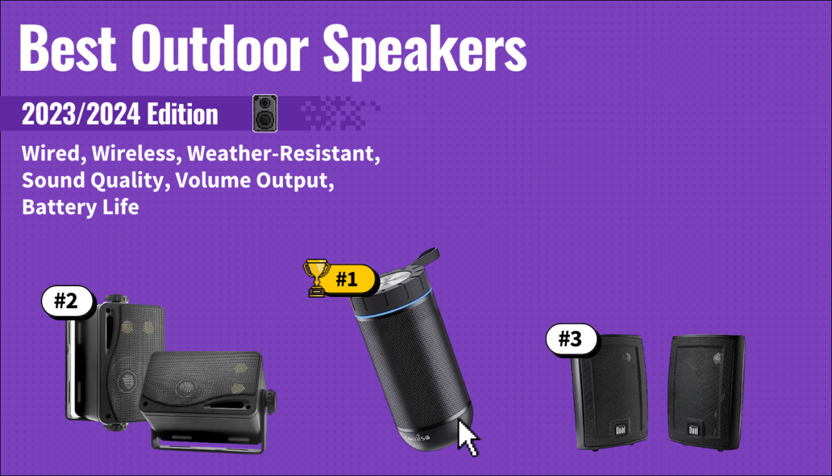 The Best Outdoor Speakers
