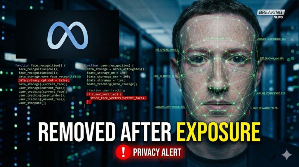 Meta Shipped Face Recognition Code to Millions, Then Deleted It After ...