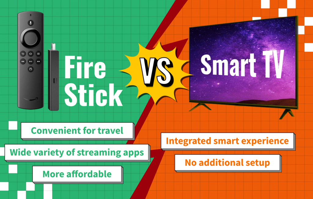 Fire Stick Vs. Smart TV | What's The Difference?