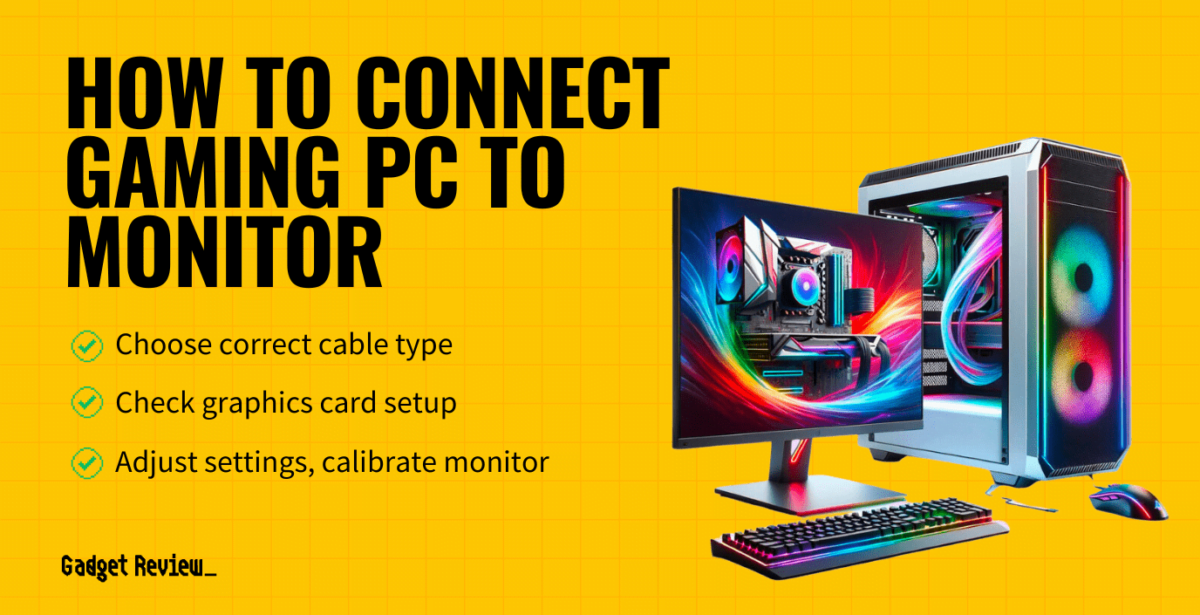 How To Connect Gaming PC To Monitor | Set Up Gaming PC to Display