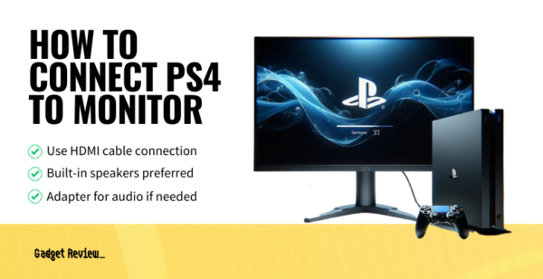 How To Connect PS4 To Monitor Guide | Using PS4 On Display Or Laptop