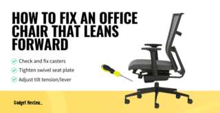 How to Fix an Office Chair That Leans Forward