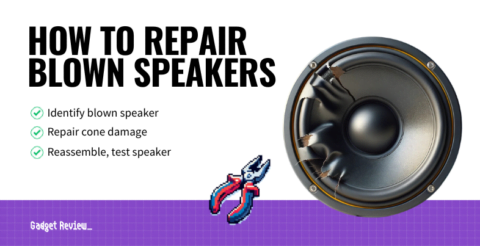 How To Repair Blown Speakers | Fix Speakers That Have Been Blown Out