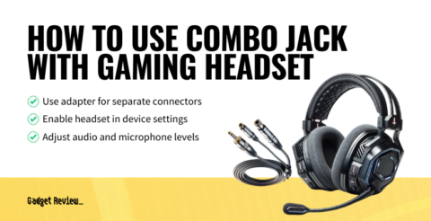How To Use Combo Jack With Gaming Headset | Plugging In Single Jack ...