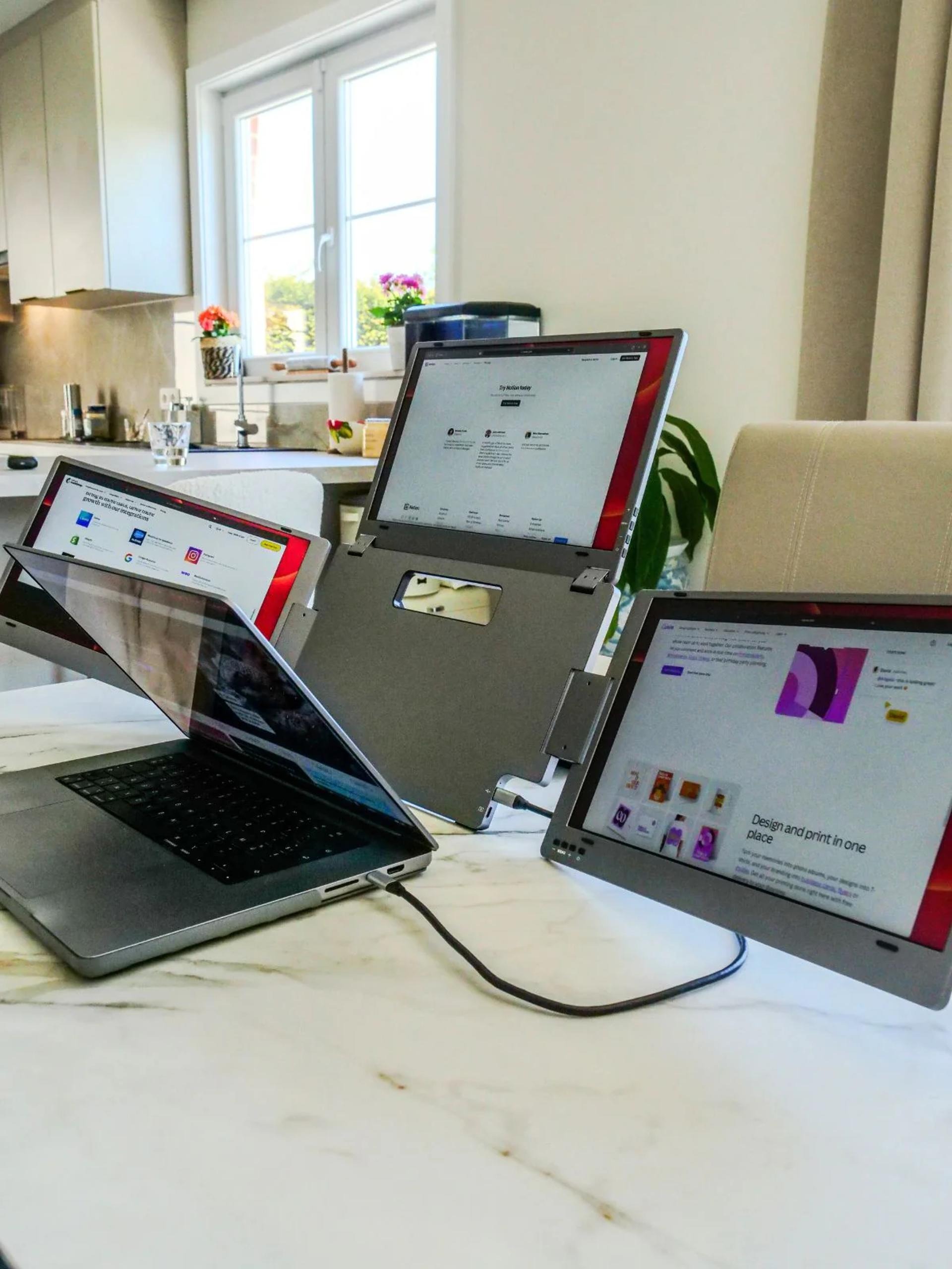 TitleAura's Triple Boost 14" Pro: Transform Your Laptop into a Four ...