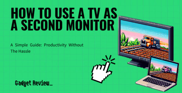 How To Use TV As Second Monitor | TV Turned External Display