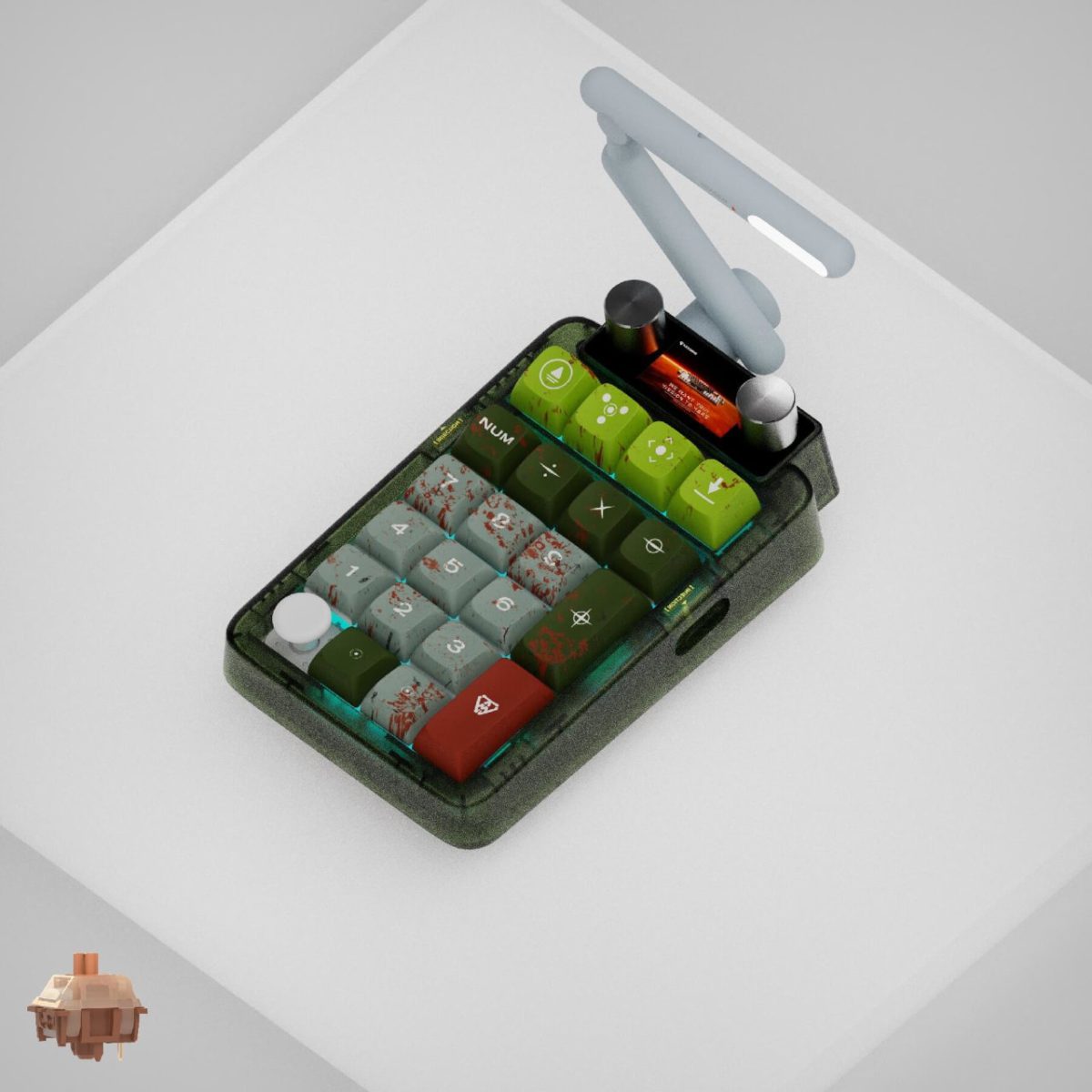 KeysMe Lunar 02: The Numpad That Moonlights as Your Desk's Star ...