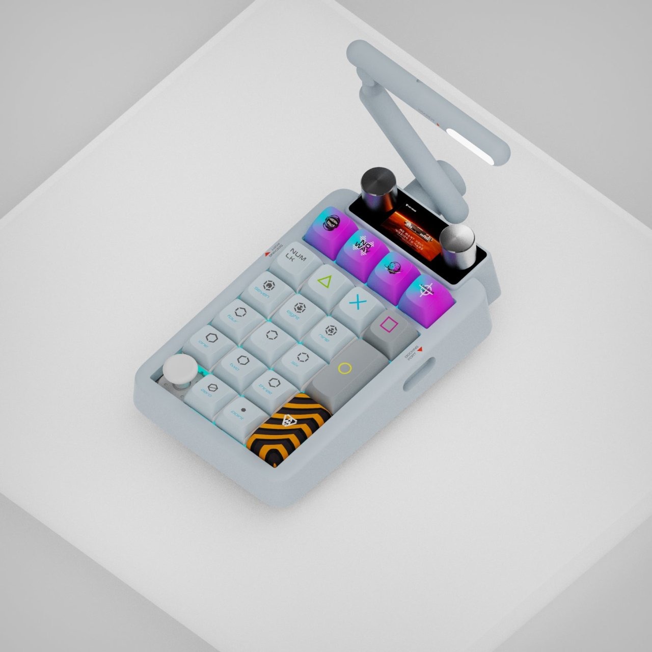 KeysMe Lunar 02: The Numpad That Moonlights as Your Desk's Star ...