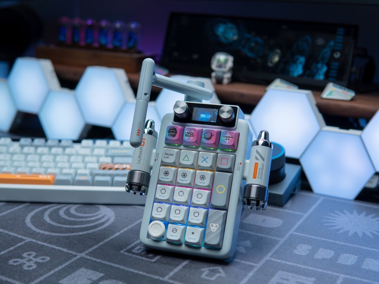 KeysMe Lunar 02: The Numpad That Moonlights as Your Desk's Star ...