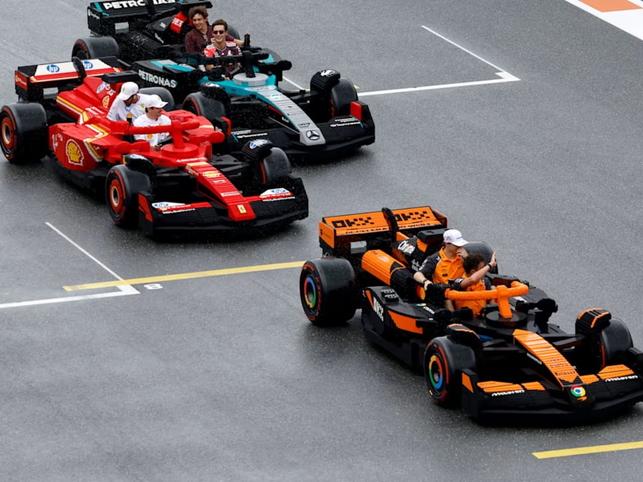 Formula 1 Meets LEGO: The Extraordinary Miami Grand Prix Drivers ...